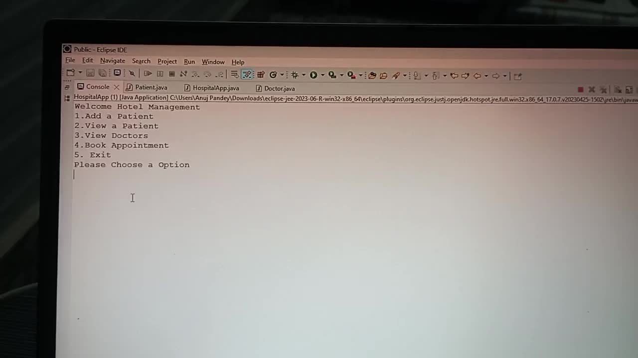 Anuj Pandey on LinkedIn: Hospital Management System Using Java, JDBC ... Anuj Pandey on LinkedIn: Hospital Management System Using Java, JDBC ...