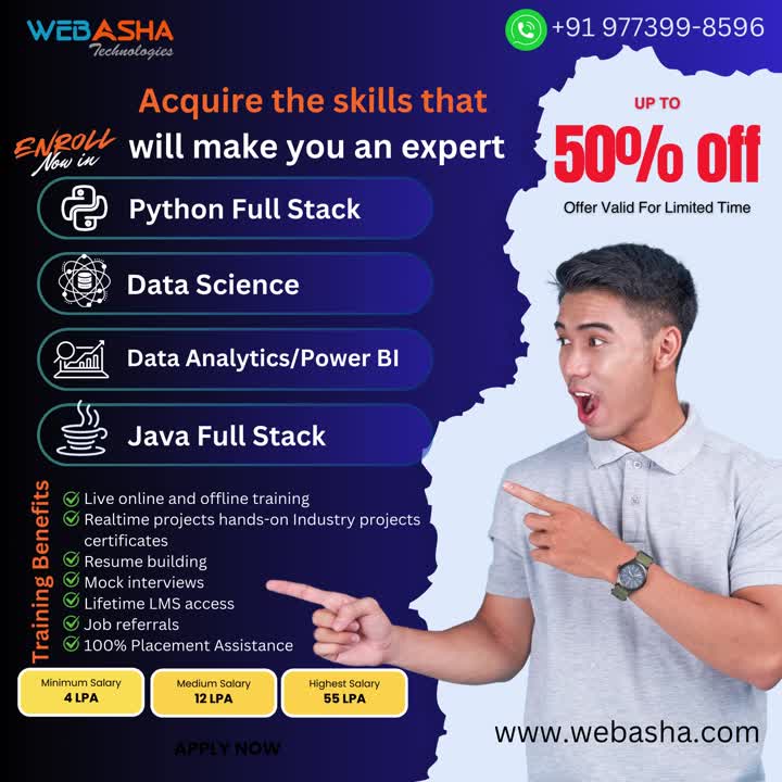 WebAsha Technologies on LinkedIn: #pythontraining #learnpython #coding ... WebAsha Technologies on LinkedIn: #pythontraining #learnpython #coding ...