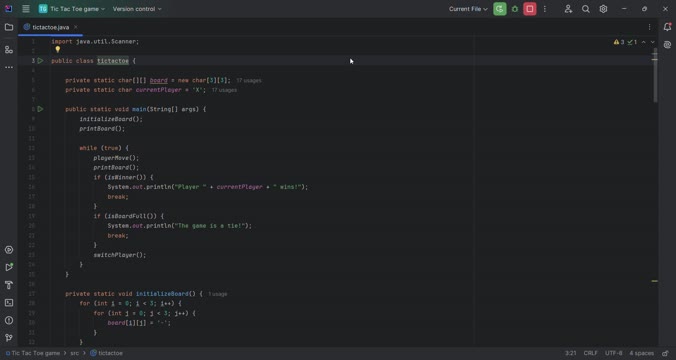 Developed a Tic Tac Toe game using Java | Priyanka Gowda posted on the ... Developed a Tic Tac Toe game using Java | Priyanka Gowda posted on the ...
