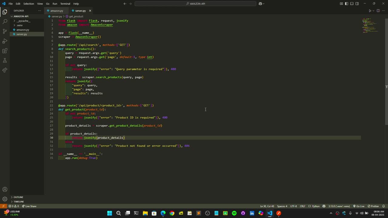 #python #flask #api #webscraping #amazonapi #dataextraction #ecommerce ... #python #flask #api #webscraping #amazonapi #dataextraction #ecommerce ...