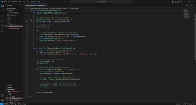 Manoj s Ronad on LinkedIn: #java #programming #coding #binarytodecimal ... Manoj s Ronad on LinkedIn: #java #programming #coding #binarytodecimal ...