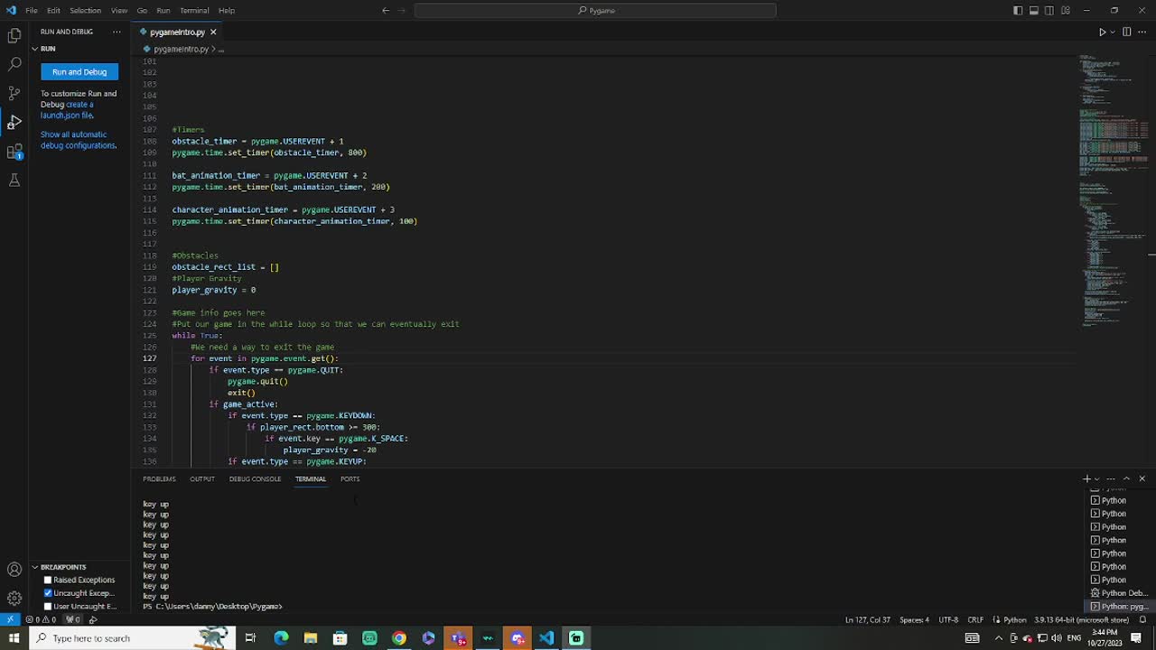 Danny Horning on LinkedIn: #gamedev #pygame Danny Horning on LinkedIn: #gamedev #pygame