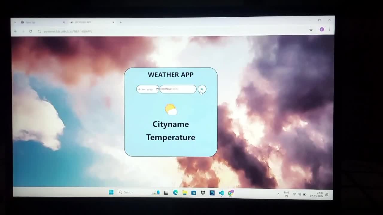 S Annie Metilda Parimalam on LinkedIn: #webdevelopment #weatherapp # ... S Annie Metilda Parimalam on LinkedIn: #webdevelopment #weatherapp # ...