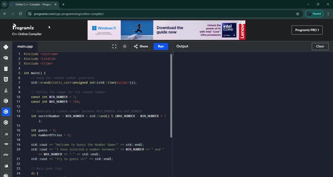 Goutham J on LinkedIn: #internpe #coding #programming #cplusplus # ... Goutham J on LinkedIn: #internpe #coding #programming #cplusplus # ...