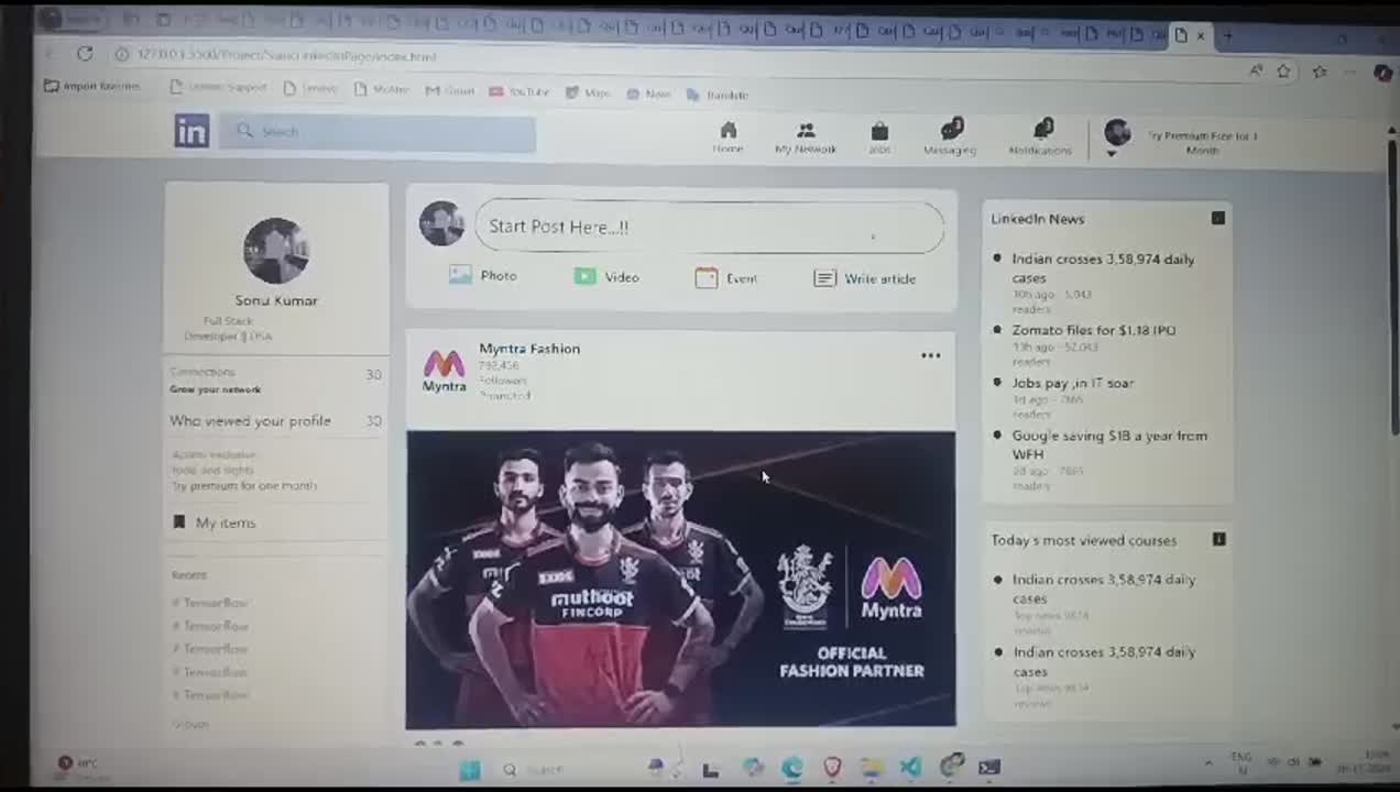 Sonu Roy on LinkedIn: #webdevelopment #html #css #frontend #coding # ... Sonu Roy on LinkedIn: #webdevelopment #html #css #frontend #coding # ...