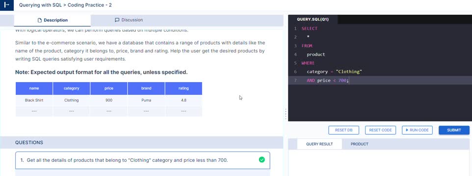 Hiba Sidhick on LinkedIn: #sqlqueries #ccbp #nxtwave #consistency Hiba Sidhick on LinkedIn: #sqlqueries #ccbp #nxtwave #consistency