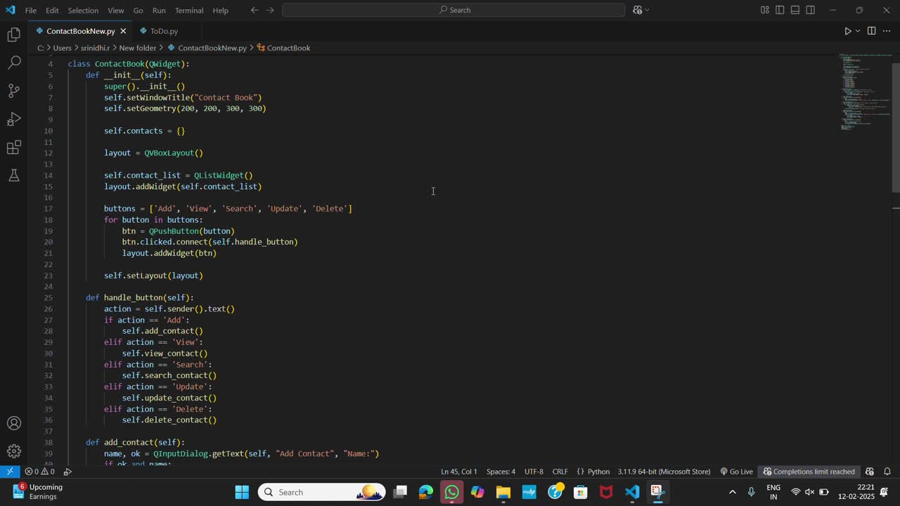 Srinidhi R on LinkedIn: #internship #pythonprogramming #codsoft Srinidhi R on LinkedIn: #internship #pythonprogramming #codsoft
