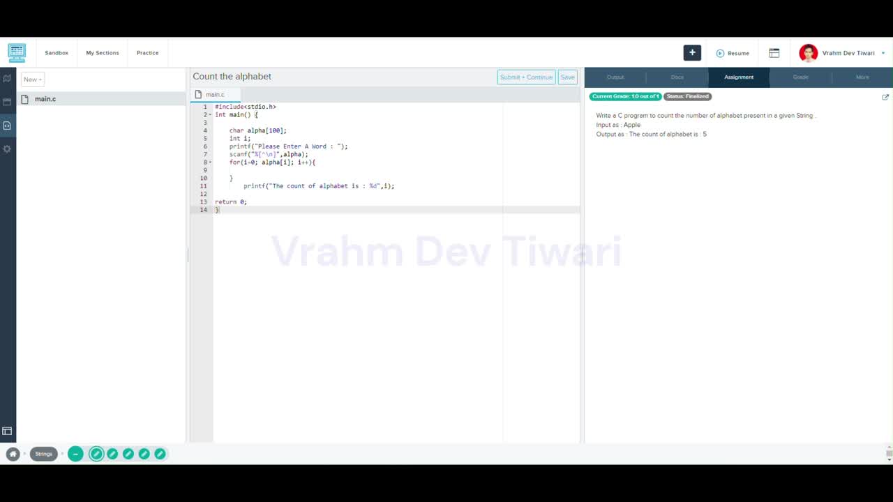 Vrahm Dev Tiwari on LinkedIn: #cprogramming #trianglepattern # ... Vrahm Dev Tiwari on LinkedIn: #cprogramming #trianglepattern # ...