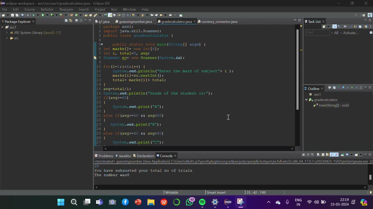 Completed java programming task-2 at CodSoft | Dikshya Das posted on ... Completed java programming task-2 at CodSoft | Dikshya Das posted on ...