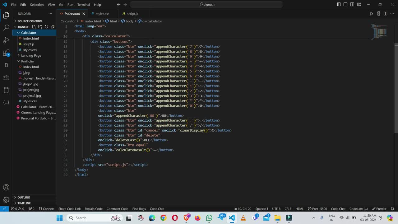 Jignesh Tandel on LinkedIn: #webdev #html #css #javascript #codsoft # ... Jignesh Tandel on LinkedIn: #webdev #html #css #javascript #codsoft # ...