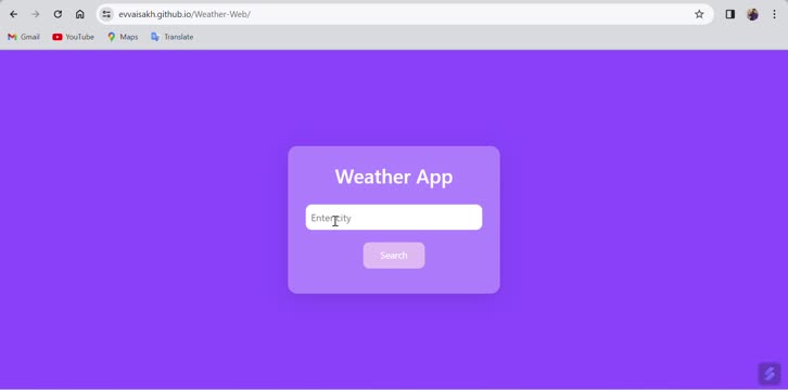 Launched my weather website with HTML, CSS, and JS | Vaisakh Vijayan ... Launched my weather website with HTML, CSS, and JS | Vaisakh Vijayan ...