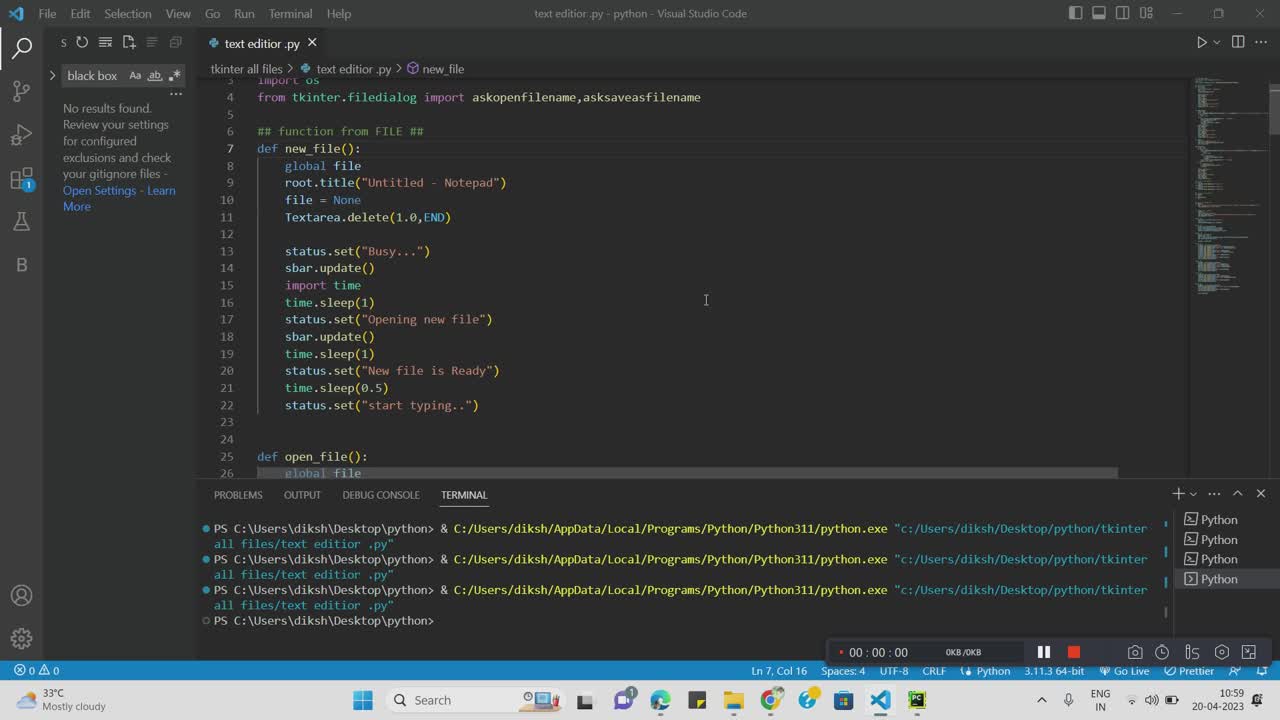 Dikshant Patil on LinkedIn: #python #tkinter #tkinter #python #python # ... Dikshant Patil on LinkedIn: #python #tkinter #tkinter #python #python # ...