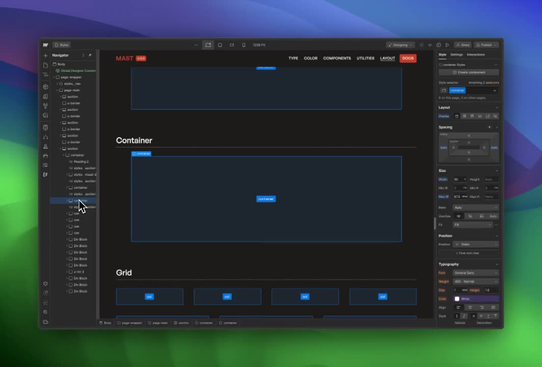 Matt Begnoche on LinkedIn: ⛵️ Mast A CSS Framework for Webflow | Tip of ... Matt Begnoche on LinkedIn: ⛵️ Mast A CSS Framework for Webflow | Tip of ...