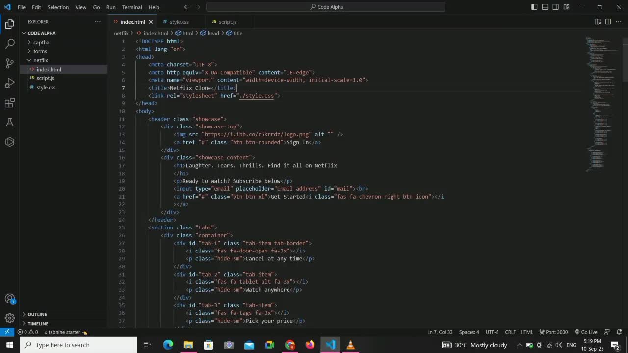Raj Kumar N on LinkedIn: #codealpha #netflix #clone #webdevelopment # ... Raj Kumar N on LinkedIn: #codealpha #netflix #clone #webdevelopment # ...
