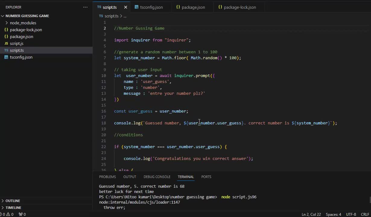 Nitoo kumari on LinkedIn: #genai #typescript #javascript Nitoo kumari on LinkedIn: #genai #typescript #javascript