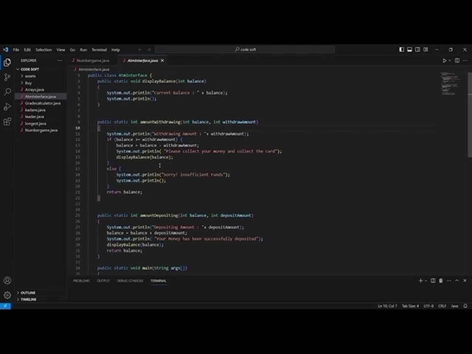 Anshul kirar on LinkedIn: #task #codesoft #codesoft #javaprogramming Anshul kirar on LinkedIn: #task #codesoft #codesoft #javaprogramming