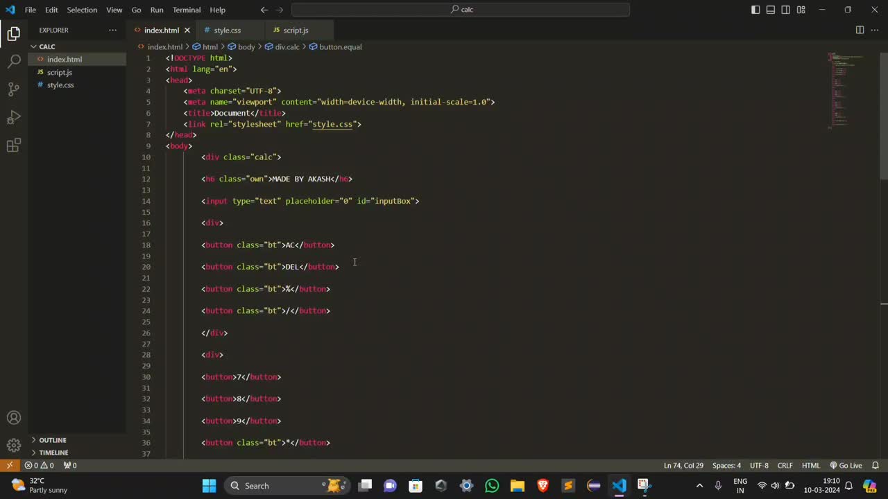 Akash A on LinkedIn: #codsoft #codsoftinternship Akash A on LinkedIn: #codsoft #codsoftinternship