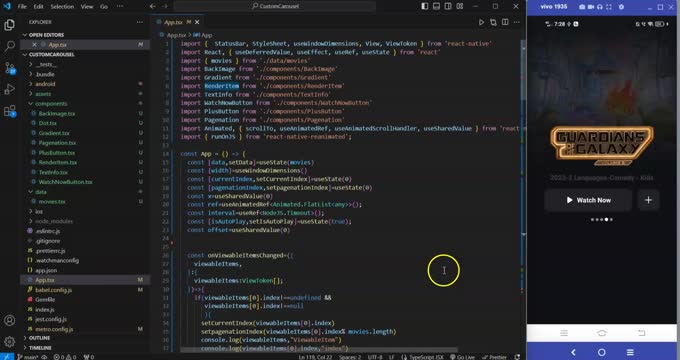 GOPI THAMMISETTI on LinkedIn: #reactnative #reanimated #typescript # ... GOPI THAMMISETTI on LinkedIn: #reactnative #reanimated #typescript # ...