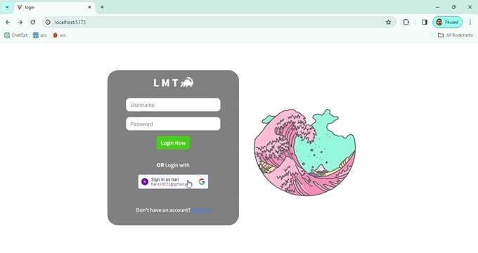 Launching React Login App with Google Authentication | HARIKRISHNAN C R ... Launching React Login App with Google Authentication | HARIKRISHNAN C R ...