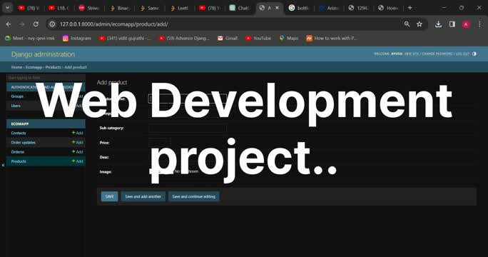 How Django created a dynamic e-commerce website | Ayush Raj posted on ... How Django created a dynamic e-commerce website | Ayush Raj posted on ...