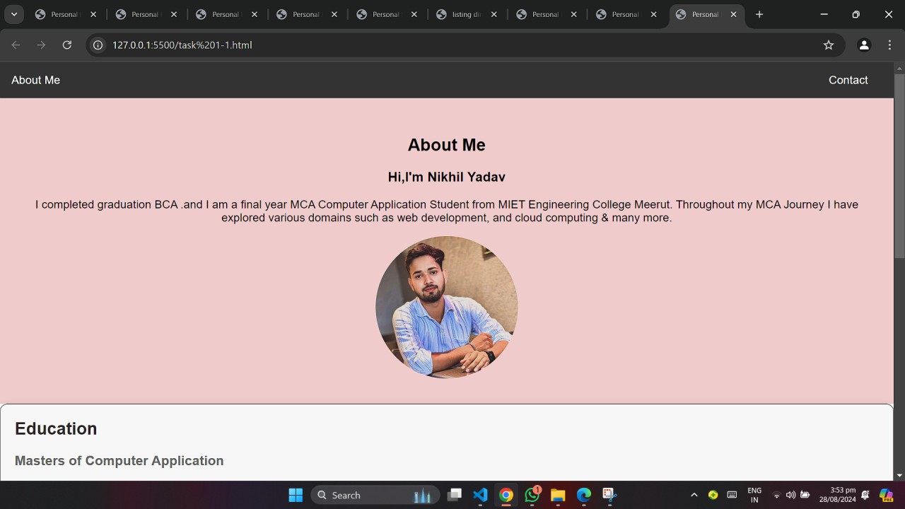 Nikhil Yadav on LinkedIn: #project #webdevlopment #portfolio # ... Nikhil Yadav on LinkedIn: #project #webdevlopment #portfolio # ...
