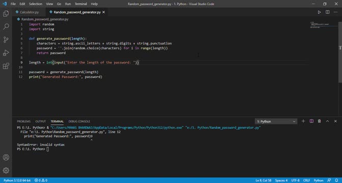 Manas Bhardwaj on LinkedIn: #python #cybersecurity #passwordgenerator # ... Manas Bhardwaj on LinkedIn: #python #cybersecurity #passwordgenerator # ...