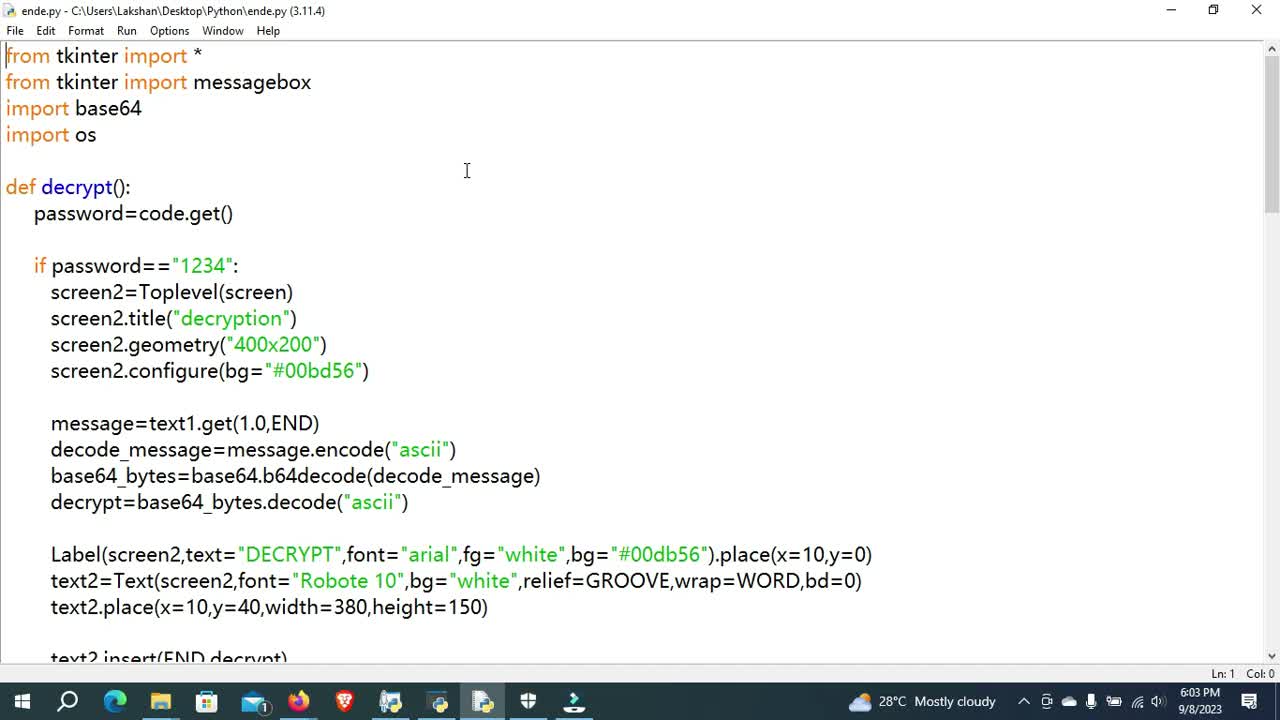 Create Secret Message Encryption and Decryption tool using Python | Gui ... Create Secret Message Encryption and Decryption tool using Python | Gui ...