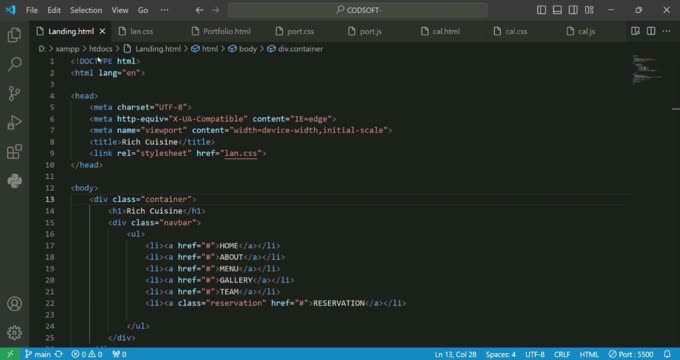 Siddhi Patil on LinkedIn: #webdevelopment #html #css #codsoft Siddhi Patil on LinkedIn: #webdevelopment #html #css #codsoft