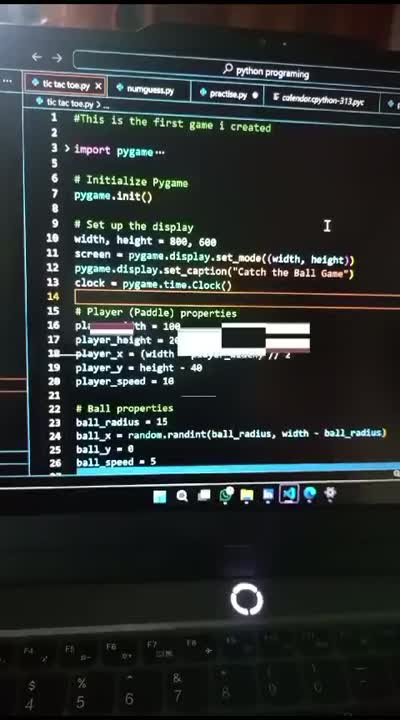 YASWANTH KUMAR YEJARLA on LinkedIn: #python #pythongamers # ... YASWANTH KUMAR YEJARLA on LinkedIn: #python #pythongamers # ...
