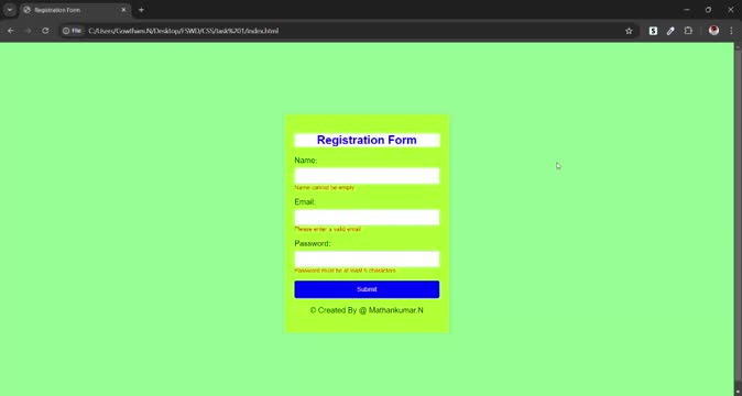 Mathankumar N on LinkedIn: #webdevelopment #javascript #html #css # ... Mathankumar N on LinkedIn: #webdevelopment #javascript #html #css # ...