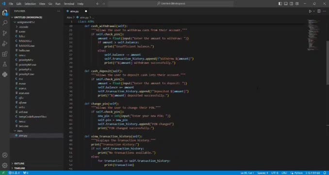 Saket Tripathi on LinkedIn: #python #programming #project #atm # ... Saket Tripathi on LinkedIn: #python #programming #project #atm # ...