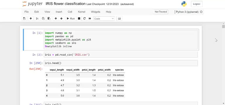 Completed: Iris Flower Classification task | Vaishnavi Shervegar posted ... Completed: Iris Flower Classification task | Vaishnavi Shervegar posted ...