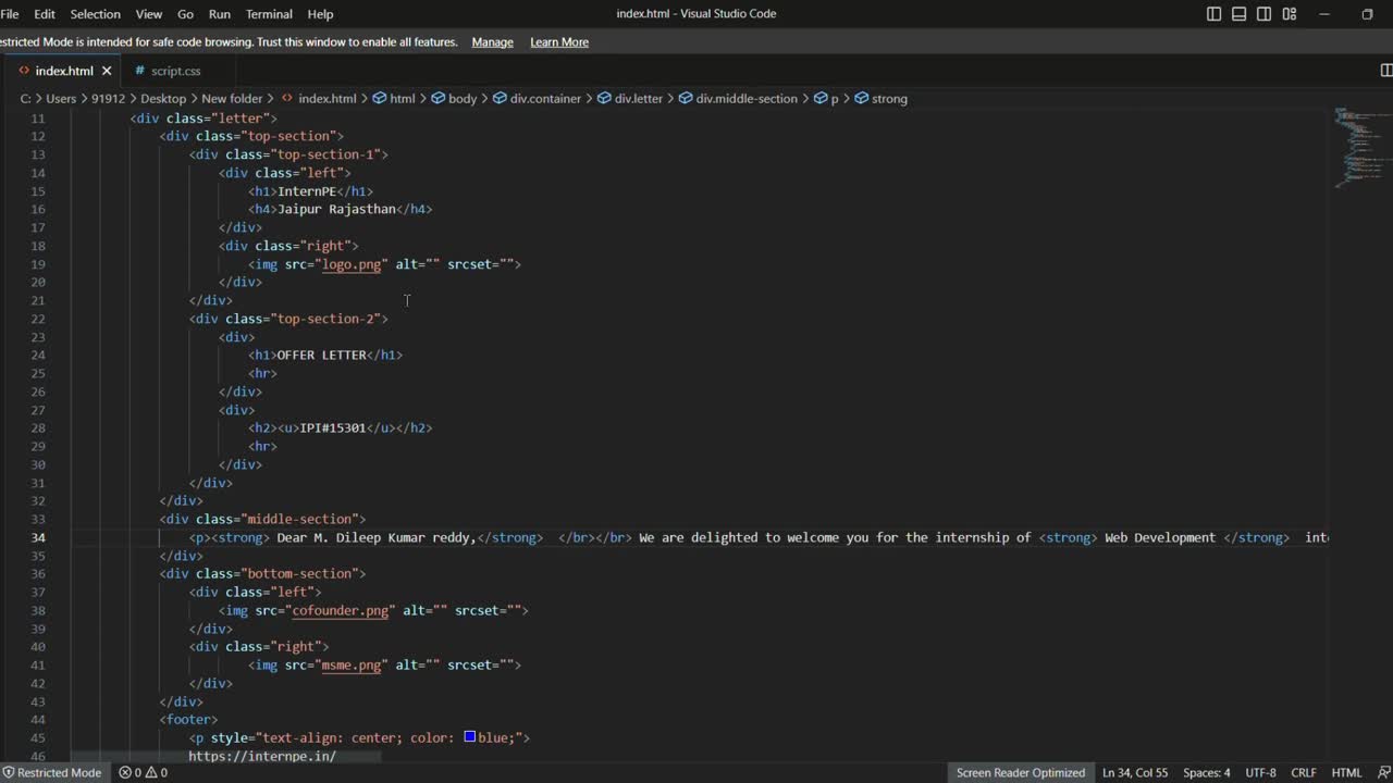MAREDDY Dileep Kumar Reddy on LinkedIn: #webdevelopment #html #css # ... MAREDDY Dileep Kumar Reddy on LinkedIn: #webdevelopment #html #css # ...