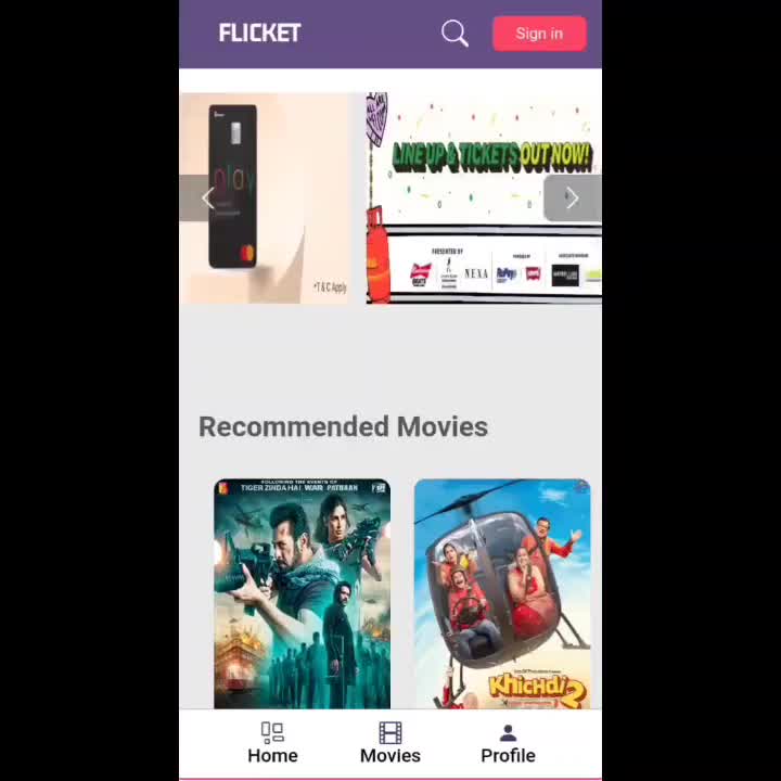 Flicket: a movie show booking web application with MERN Stack | Vidit ... Flicket: a movie show booking web application with MERN Stack | Vidit ...
