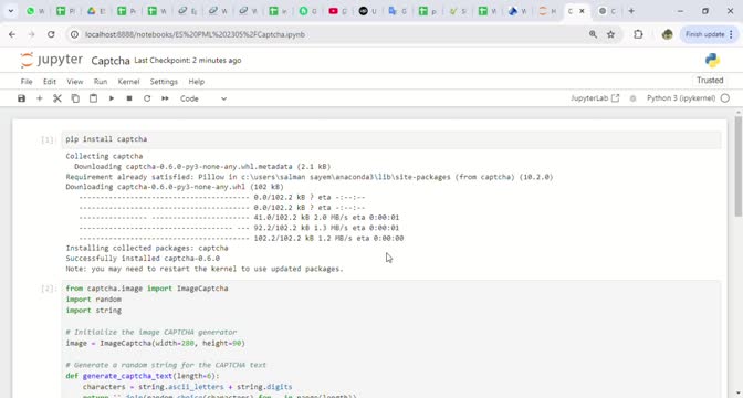 salman sayem on LinkedIn: Generate Your Own CAPTCHA with Python! Ever ... salman sayem on LinkedIn: Generate Your Own CAPTCHA with Python! Ever ...