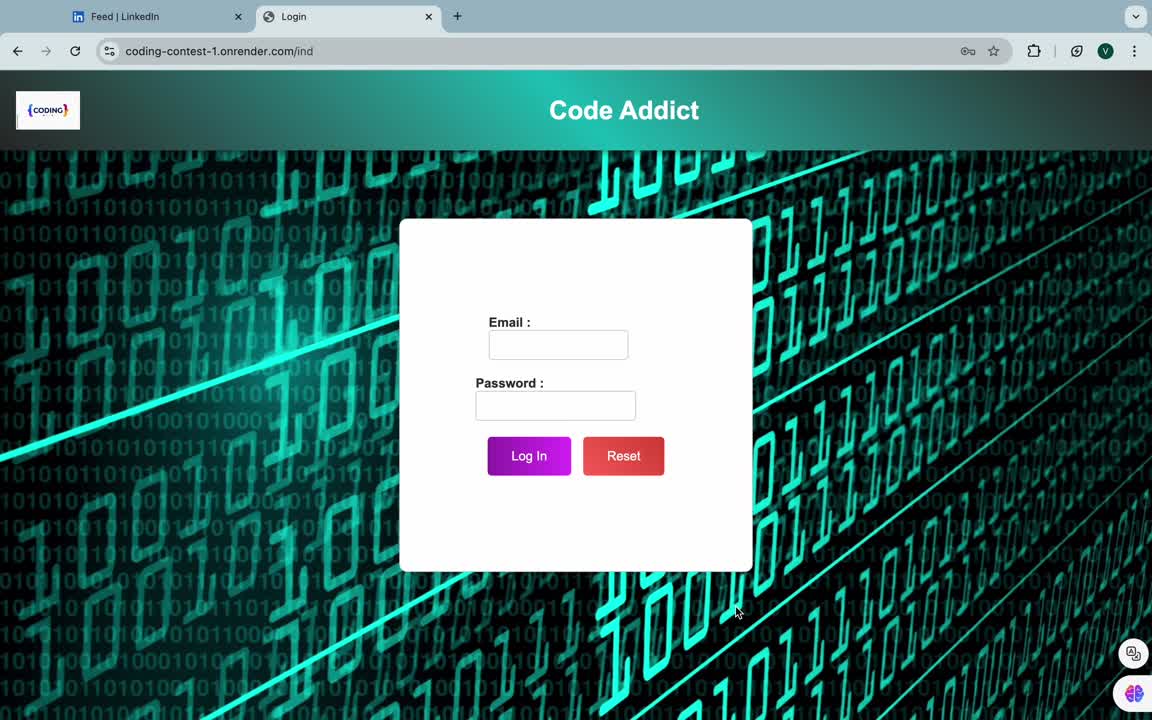 Veerla Vijay Kumar Yadav on LinkedIn: #webdevelopment #codingcontest # ... Veerla Vijay Kumar Yadav on LinkedIn: #webdevelopment #codingcontest # ...