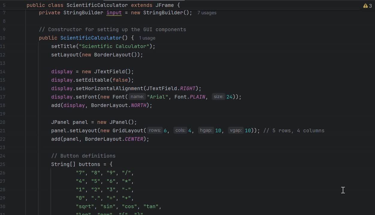 Parth Mishra on LinkedIn: #java #swing #awt #scientificcalculator # ... Parth Mishra on LinkedIn: #java #swing #awt #scientificcalculator # ...