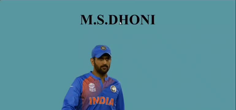 SURYA S on LinkedIn: #webdevelopment #html #css #miniproject #msdhoni # ... SURYA S on LinkedIn: #webdevelopment #html #css #miniproject #msdhoni # ...