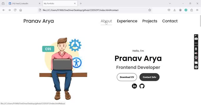 PRANAV ARYA R S on LinkedIn: #frontenddevelopment #htmlcss #webdesign # ... PRANAV ARYA R S on LinkedIn: #frontenddevelopment #htmlcss #webdesign # ...