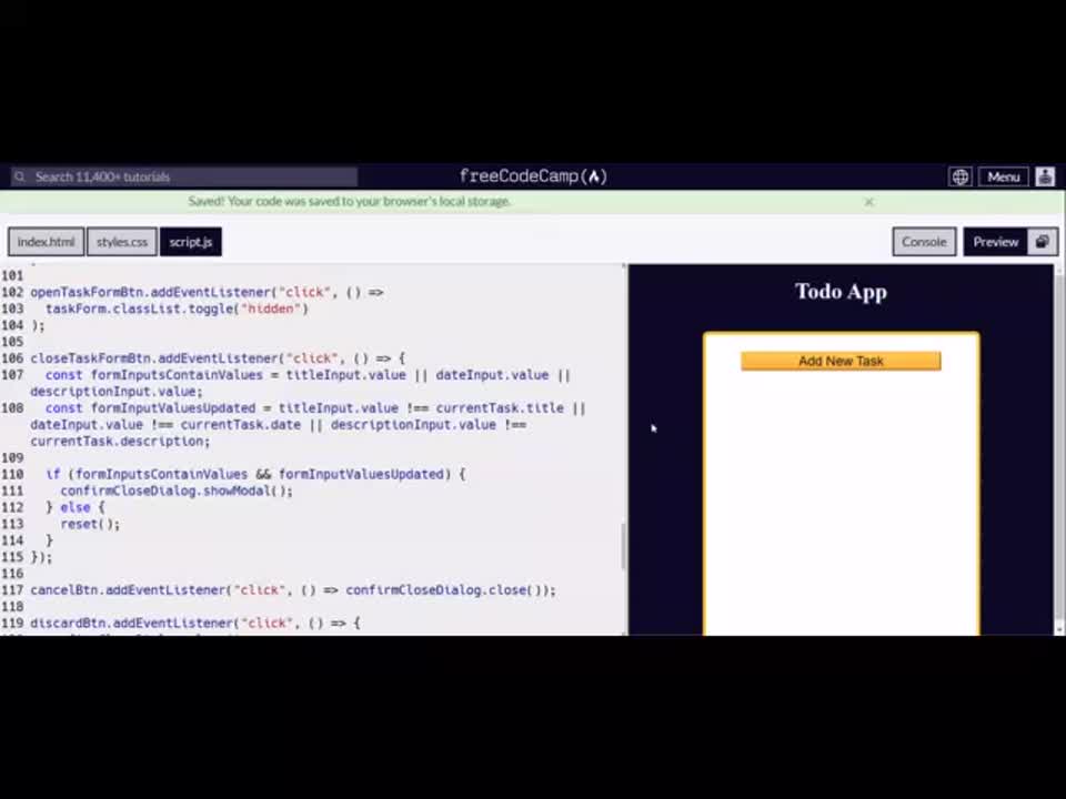 SHAMSA KANWAL on LinkedIn: #todoapp #javascript #freecodecamp # ... SHAMSA KANWAL on LinkedIn: #todoapp #javascript #freecodecamp # ...