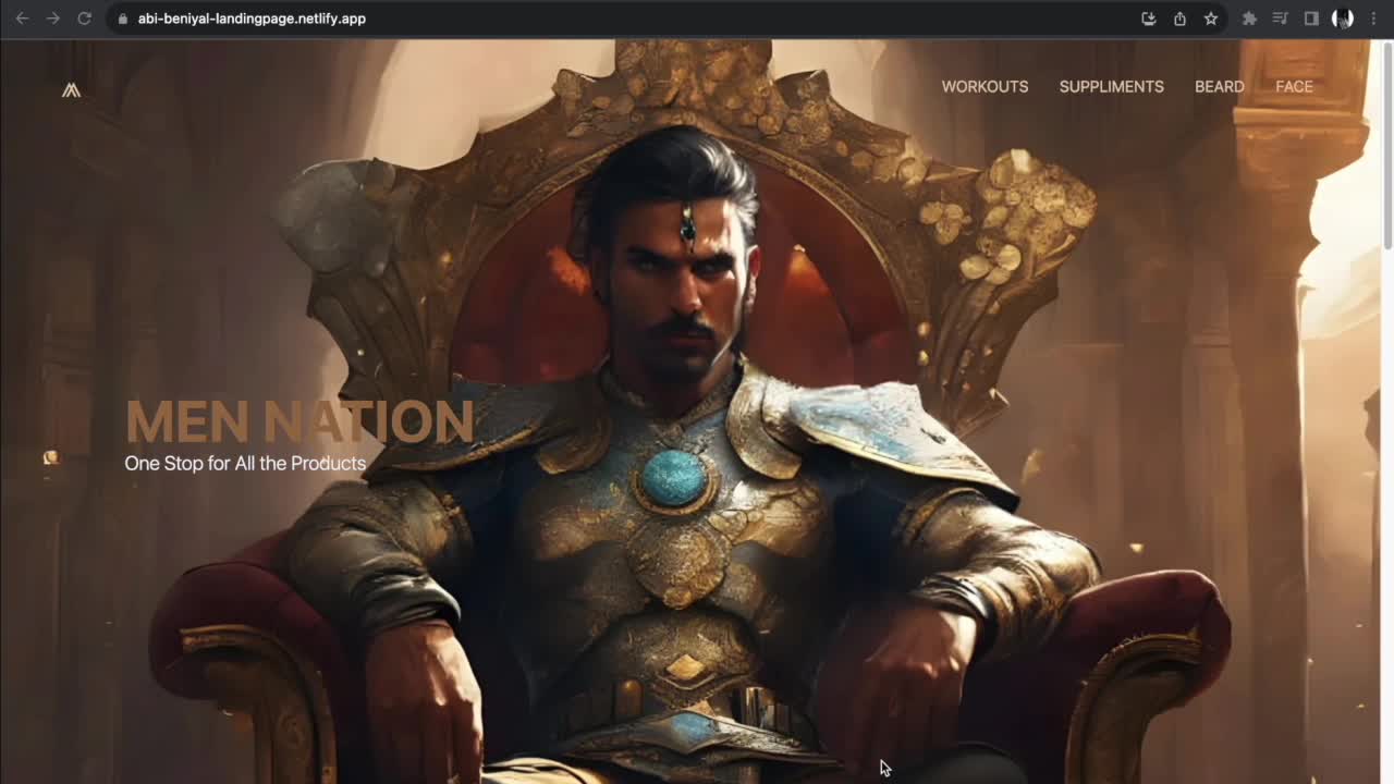 Abi beniyal R on LinkedIn: 🌟 Unveiling My Latest Project: Men Nation ... Abi beniyal R on LinkedIn: 🌟 Unveiling My Latest Project: Men Nation ...