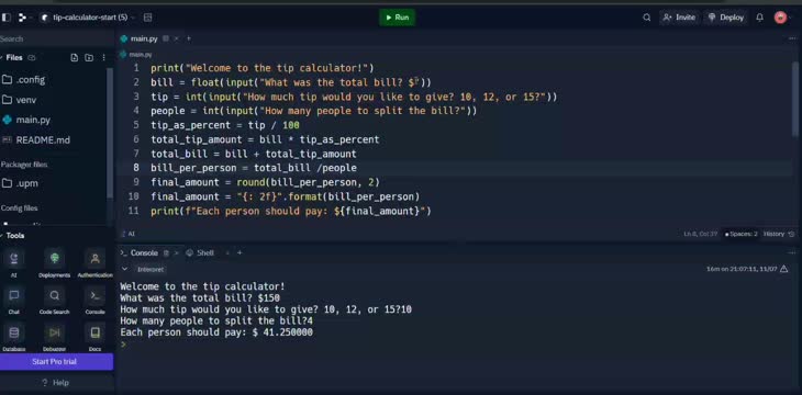 Completed my first project of Python Pro Bootcamp | Nishitha Palle ... Completed my first project of Python Pro Bootcamp | Nishitha Palle ...
