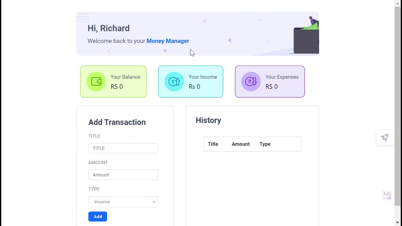 #nxtwave #reactjs #moneymanager | Nikhil Gupta #nxtwave #reactjs #moneymanager | Nikhil Gupta