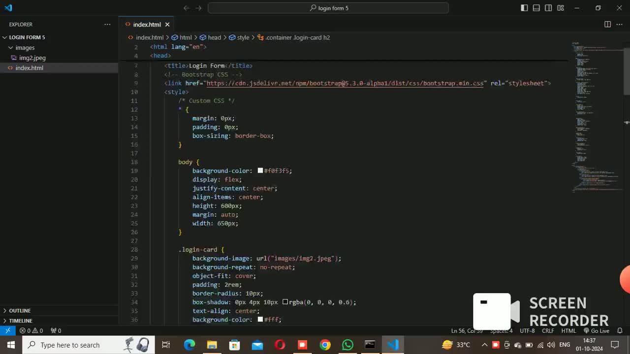 Shroti Gaud on LinkedIn: Create a Login form using ||CSS & HTML Shroti Gaud on LinkedIn: Create a Login form using ||CSS & HTML