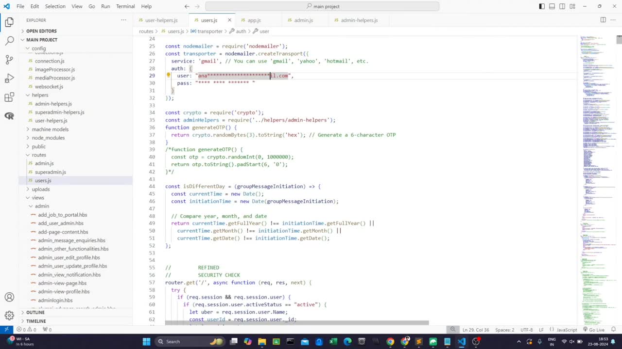 Anandhu mohan on LinkedIn: #webdevelopement #nodejs #expressjs #nodemailer Anandhu mohan on LinkedIn: #webdevelopement #nodejs #expressjs #nodemailer