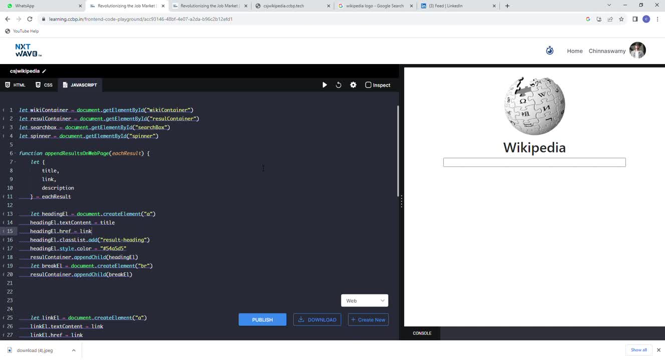 Chinnaswamy Jangam on LinkedIn: #javascript #python #json #loops #css #html Chinnaswamy Jangam on LinkedIn: #javascript #python #json #loops #css #html