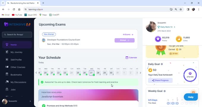 Sravanthi K. on LinkedIn: #day94 #ccbp #nxtwave #100daysofcodechallenge Sravanthi K. on LinkedIn: #day94 #ccbp #nxtwave #100daysofcodechallenge
