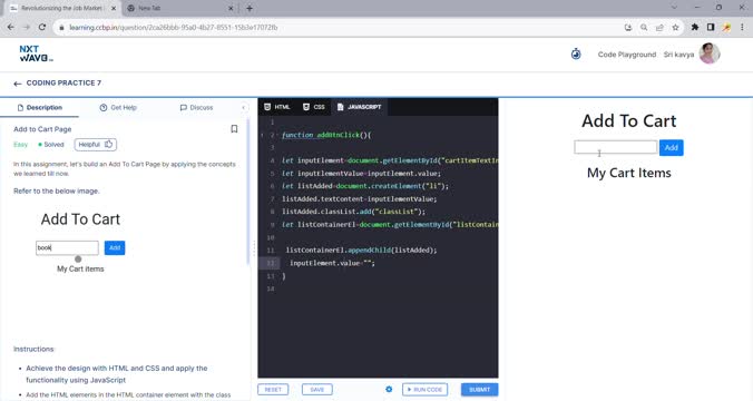 Sri Kavya Takuru on LinkedIn: #day83 #nxtwave #ccbp #javascript Sri Kavya Takuru on LinkedIn: #day83 #nxtwave #ccbp #javascript