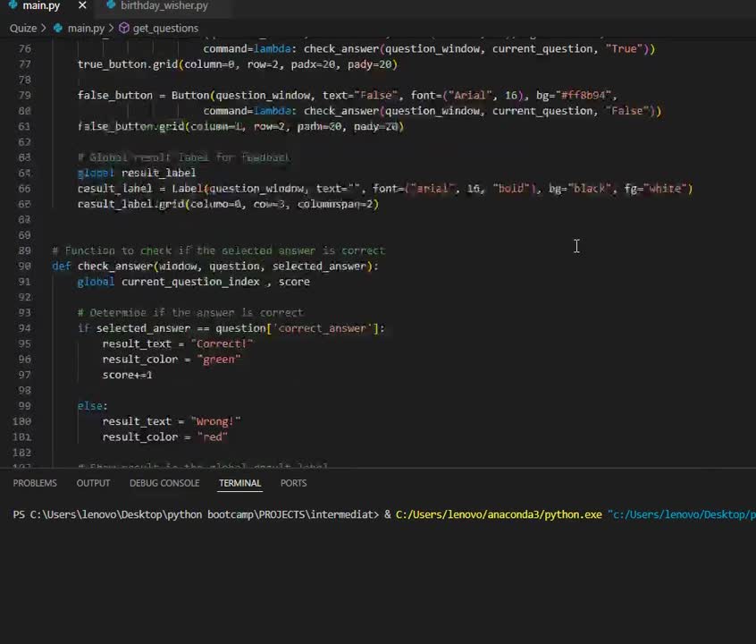 oussama chakeur on LinkedIn: #python #apis #tkinter #quizgame # ... oussama chakeur on LinkedIn: #python #apis #tkinter #quizgame # ...