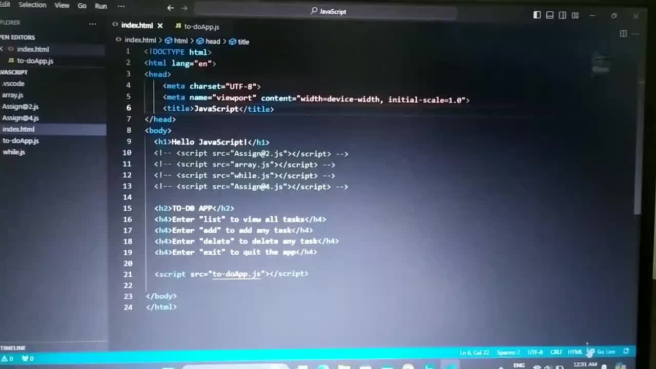 Bhavna Yadav on LinkedIn: #day1 #javascript #html #webdevelopment #css ... Bhavna Yadav on LinkedIn: #day1 #javascript #html #webdevelopment #css ...